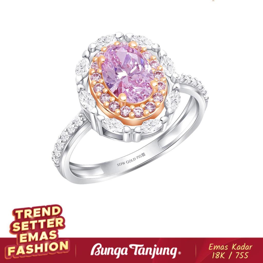 Jual CINCIN ROYAL LADY - SDW GOLD - EMAS 18K - BUNGA TANJUNG GOLD ...