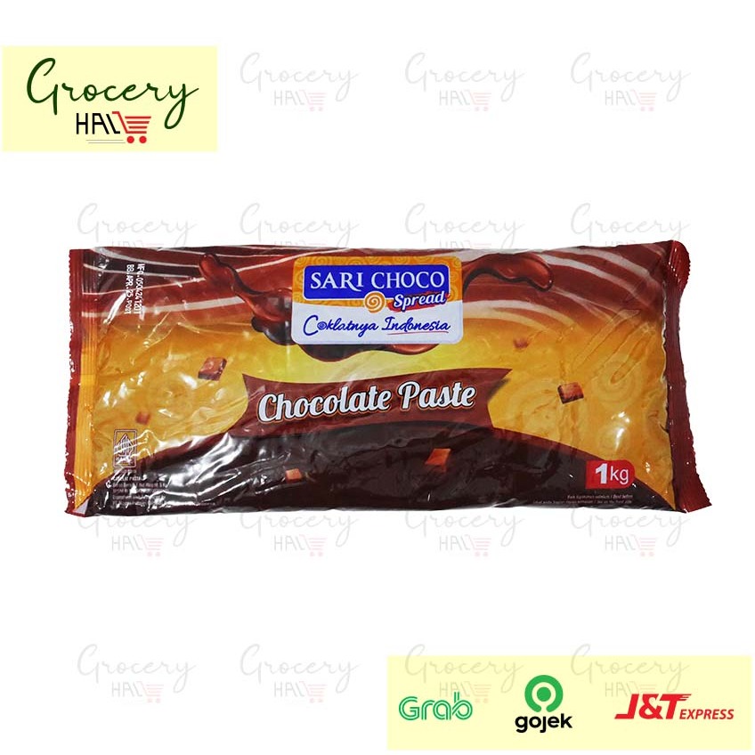 Jual SARICHOCO SPREAD CHOCOLATE PASTE 1 KG ( ISIAN / SELAI ROTI RASA ...