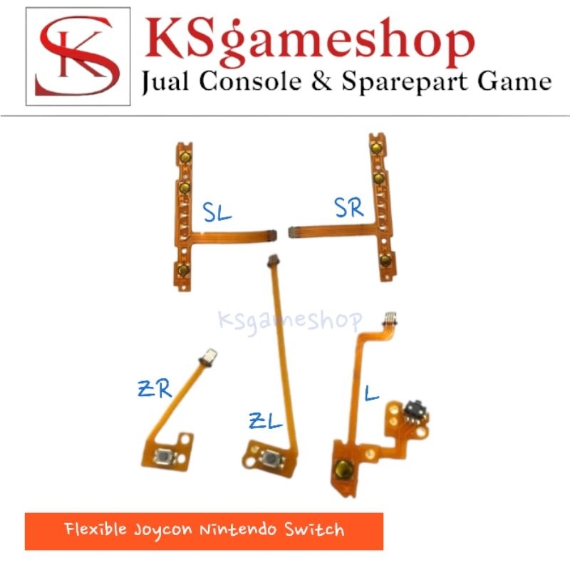 Jual Flexible Joycon Tombol L R ZL ZR SL SR Joy con Nintendo Switch ...