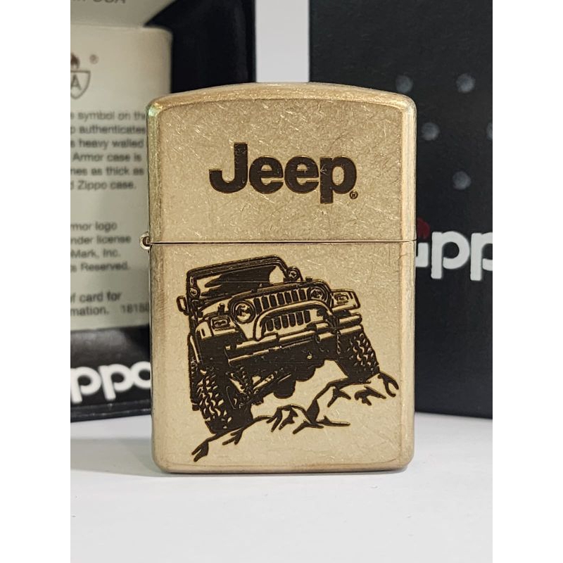 Jual Original Zippo Armor J**p Gold Design Custom | Shopee Indonesia