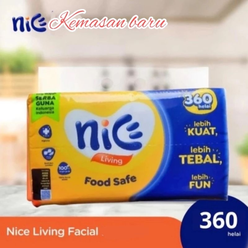 Jual Nice Tisu Facial Living Pack 360 Helai | Shopee Indonesia