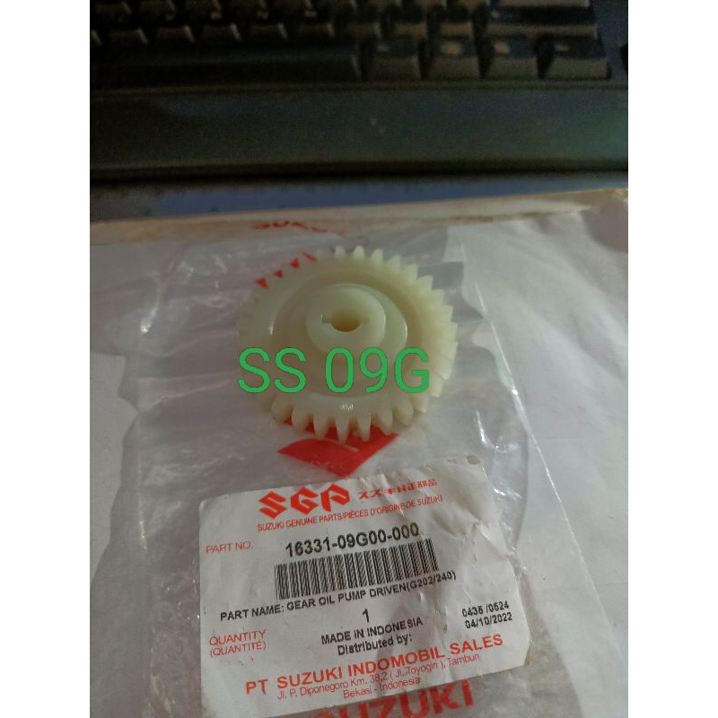 Jual gear oil pomp gigi gir pompa oli mesin satria fu 150 old new batong faslit ori 16331 25g ...