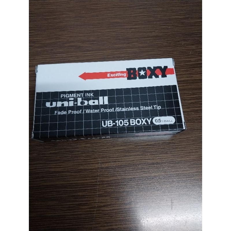 Jual PEN UB-105 BOXY 0.5MM | Shopee Indonesia
