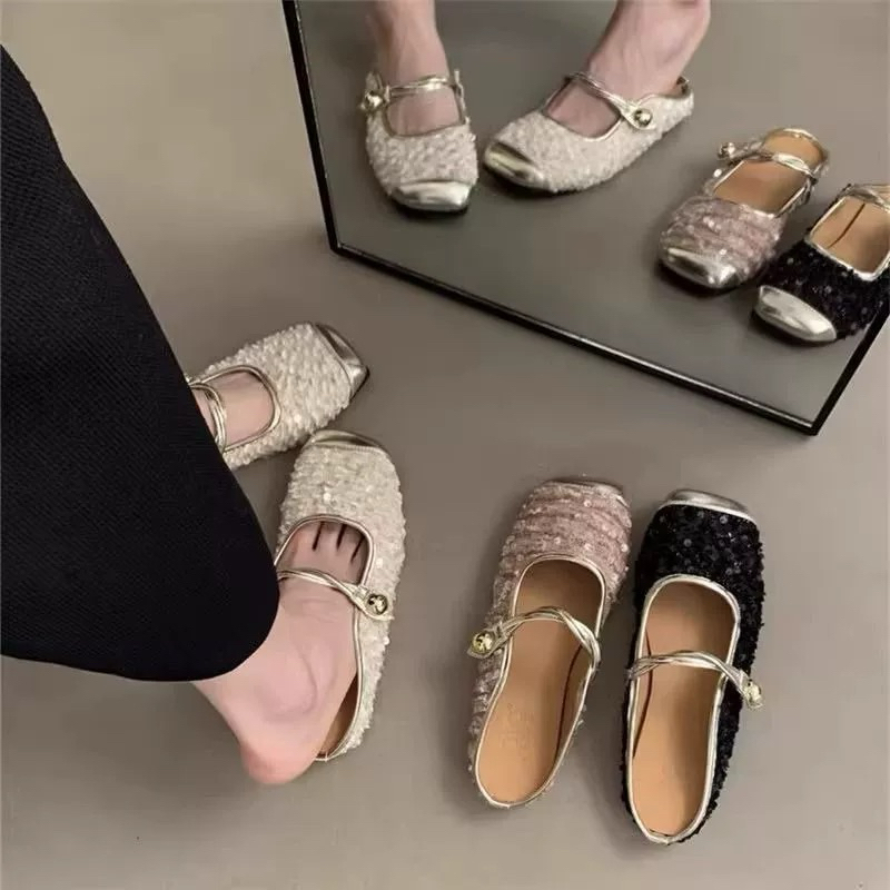 Jual (NEW ARRIVAL)NEEDXUSS -#B32 Sandal Flat Shoes Wanita Import ...