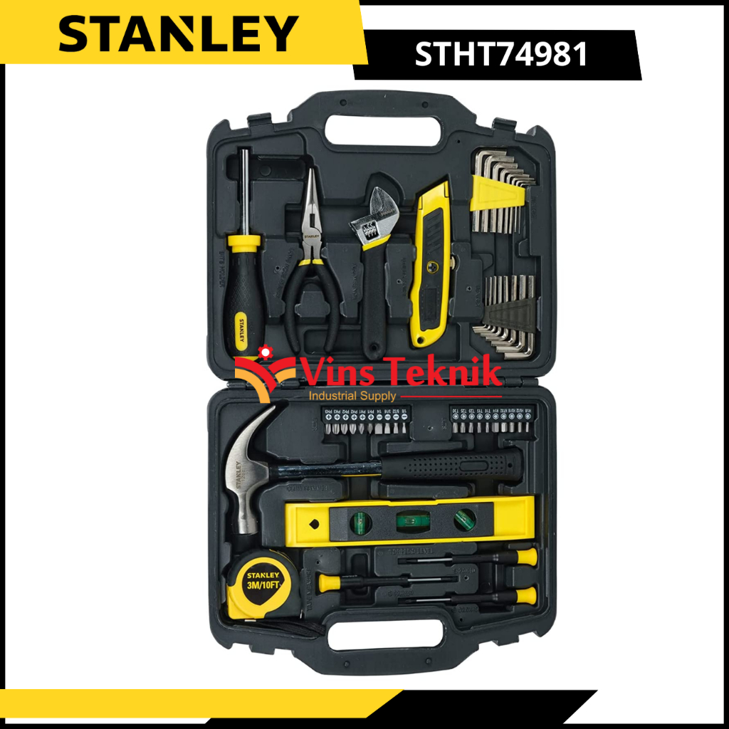 Jual Tool Kit Tool Set Home Tools set 47pcs Alat Perkakas Tangan Set STANLEY STHT74981 | Shopee ...