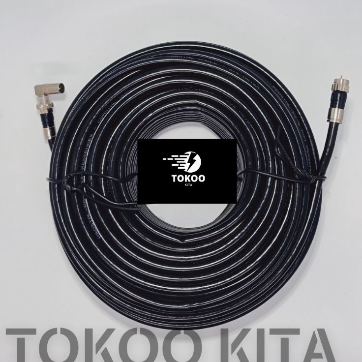 Jual Ramah Lingkungan KABEL ANTENA RG6 TV Digital PLATINIUM BERSTANDAR ...