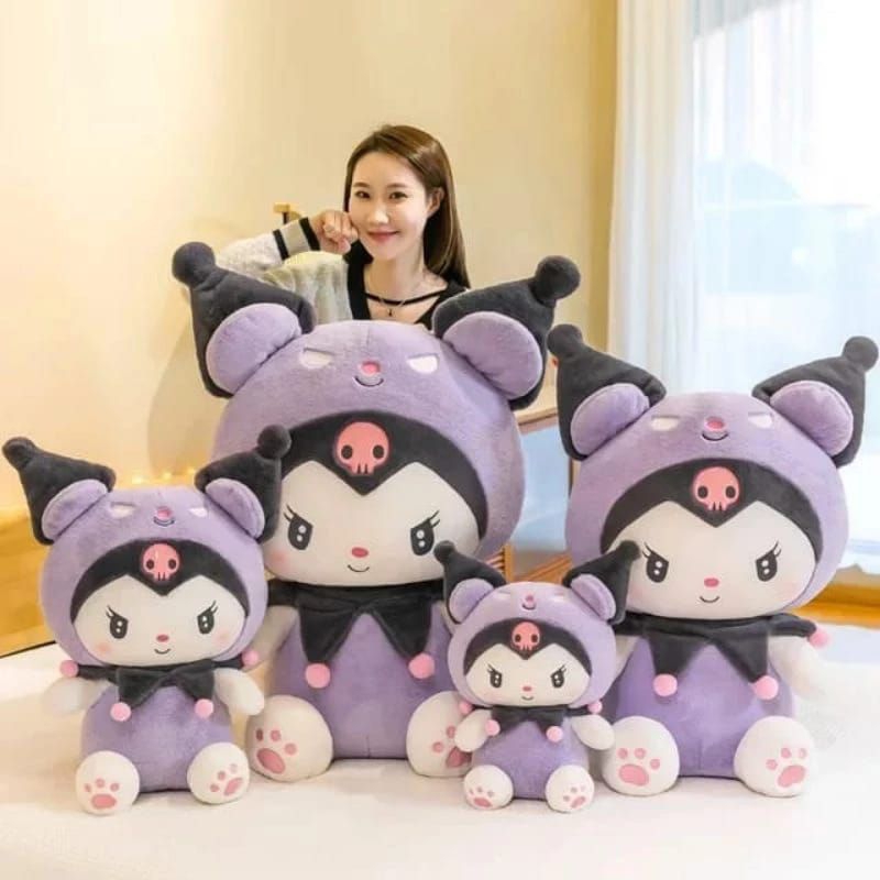 Jual Boneka Kuromi Melody Ukuran 40Cm Melodi Pake Rok Lucu Plush Toys ...