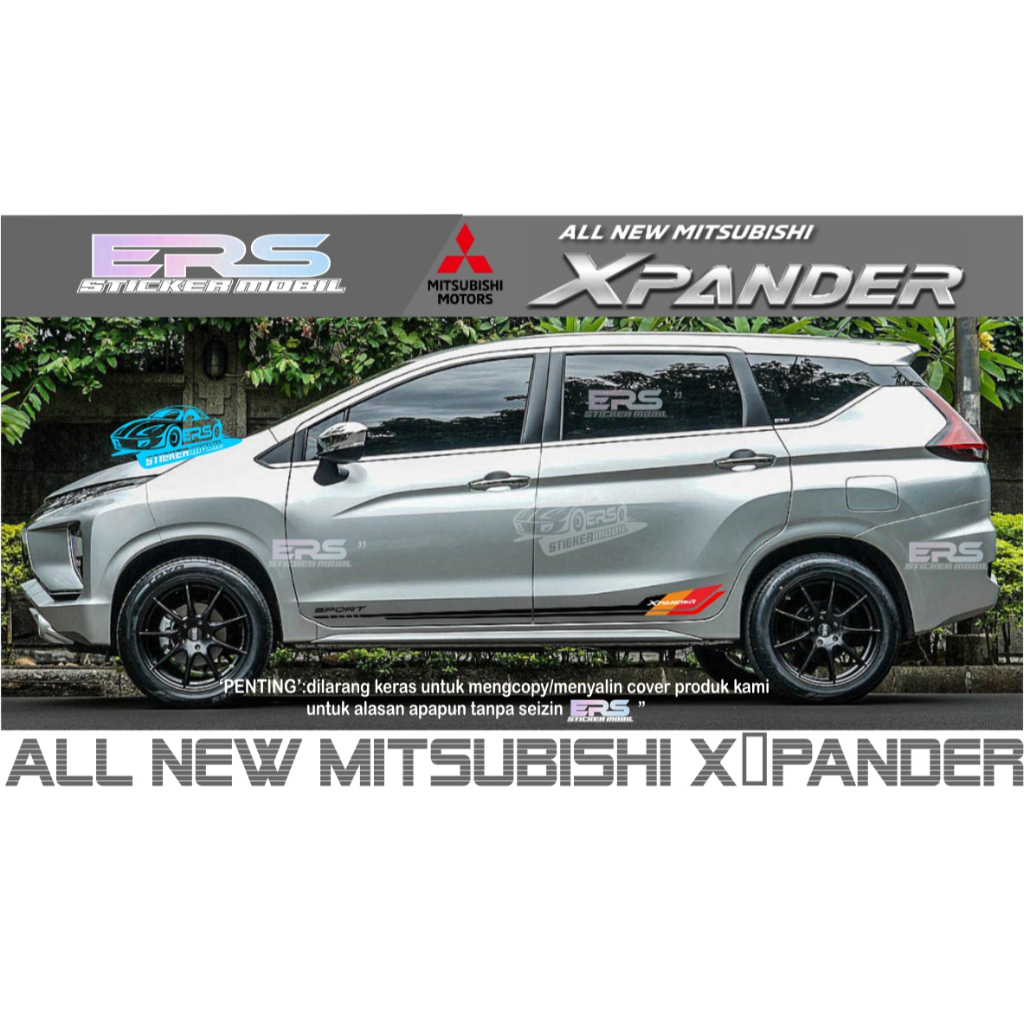 Jual Sticker STIKER mobil MITSUBISHI XPANDER UTIMATE NEW striping body samping | Shopee Indonesia