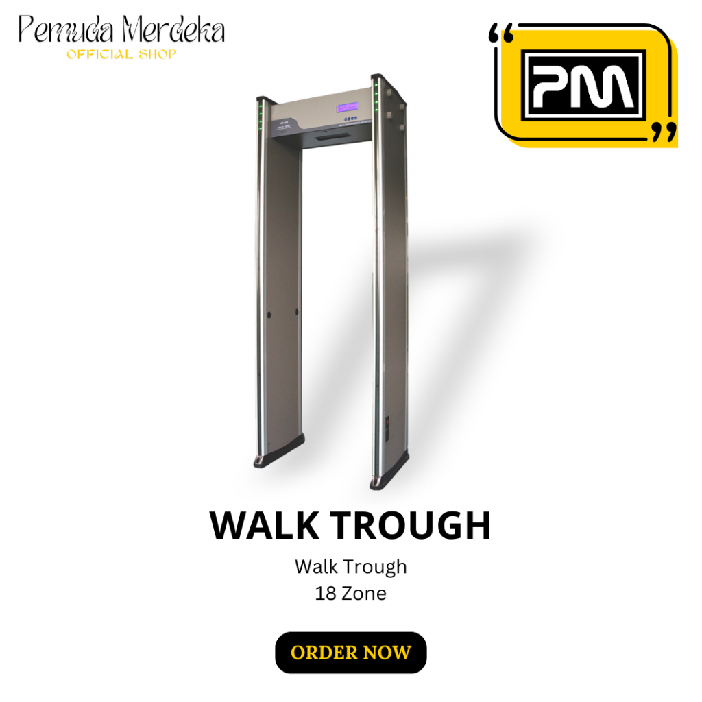 Jual Pintu Metal Detector / Alat Pendeteksi Logam / Walk Through 18 ...