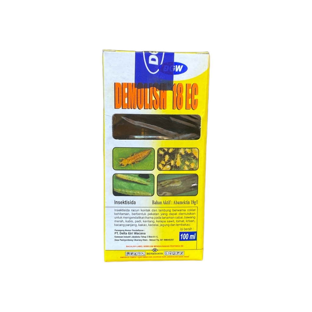 Jual Insektisida DEMOLISH 18 EC 100 ml / obat hama trips tungau virus ...