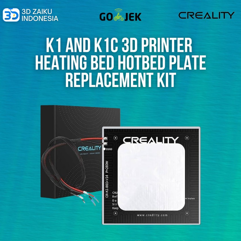 Jual Creality K1 and K1C 3D Printer Heating Bed Hotbed Plate ...