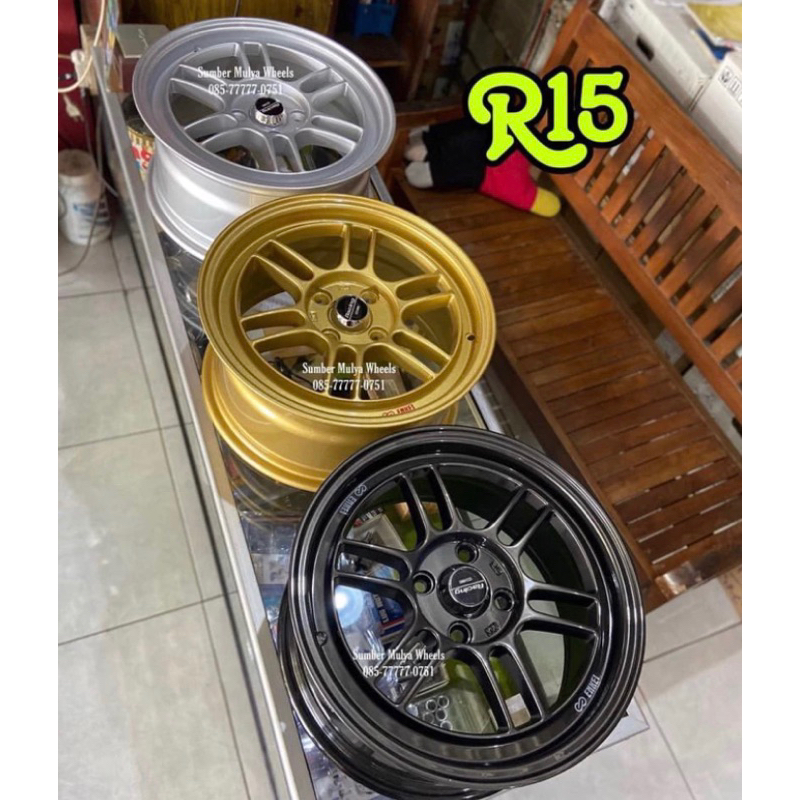 Jual velg R15 Enkei RPF by Jf luxury by request | Shopee Indonesia