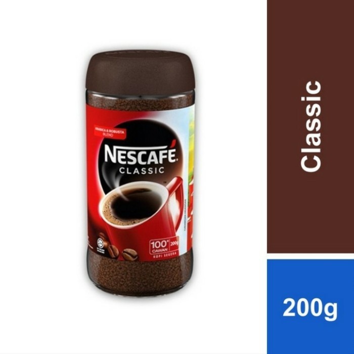 Jual NESCAFE CLASSIC COFFEE 200GR JAR | KOPI NESCAFE KLASIK 200 GR ...