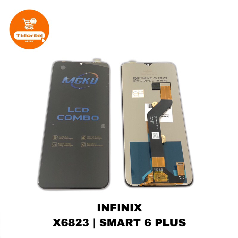 Jual LCD TOUCHSCREEN INFINIX SMART 6+ PLUS X6823 FULLSET | Shopee Indonesia
