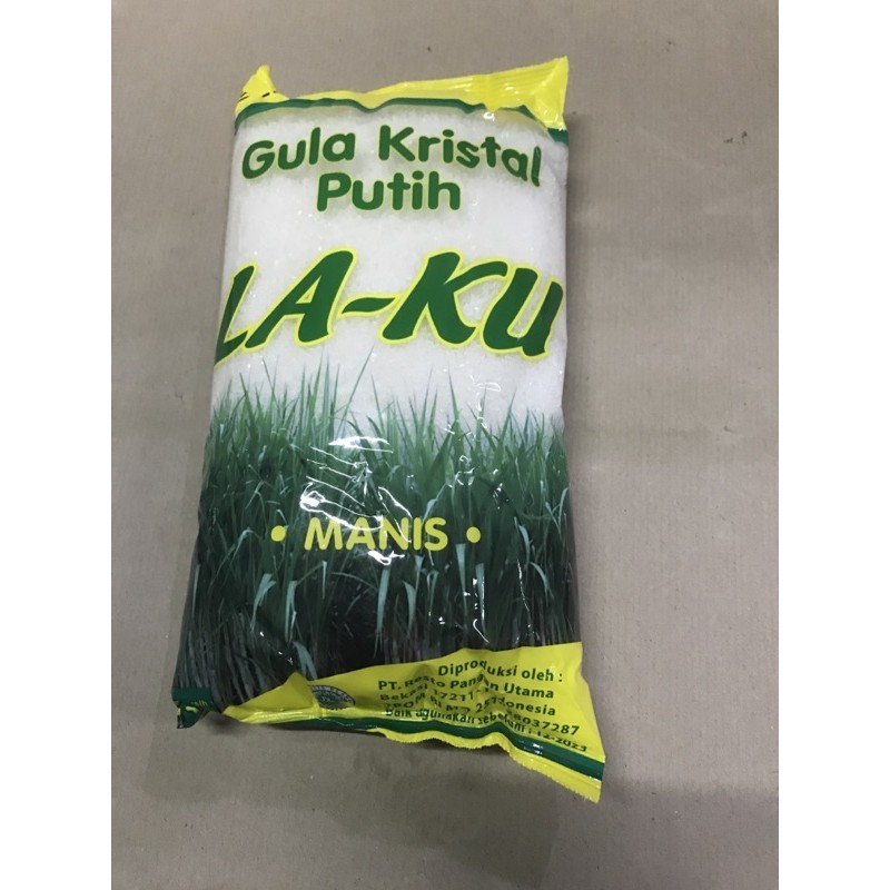 Jual Gula Laku 1Kg Gula Pasir Kemasan 1 Kg dan 500 Gram || 1 Dus Isi 15 ...