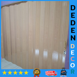 Jual Pintu sekat lipat sekat bahan pvc / pintu pvc folding door dnexs ...