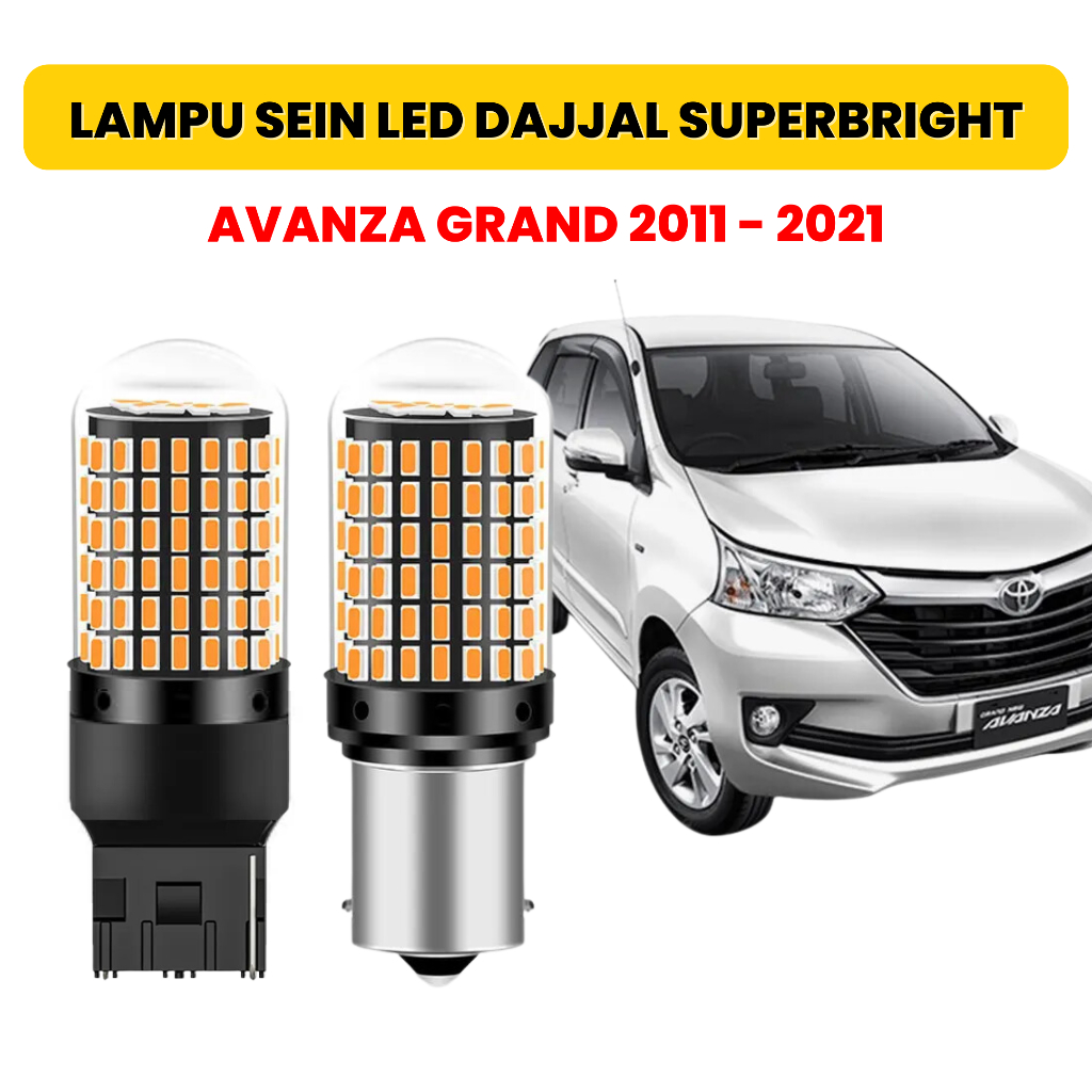 Jual (GRAND AVANZA) Lampu Sein LED Super Bright / Sein 'dajjal' - LED ...
