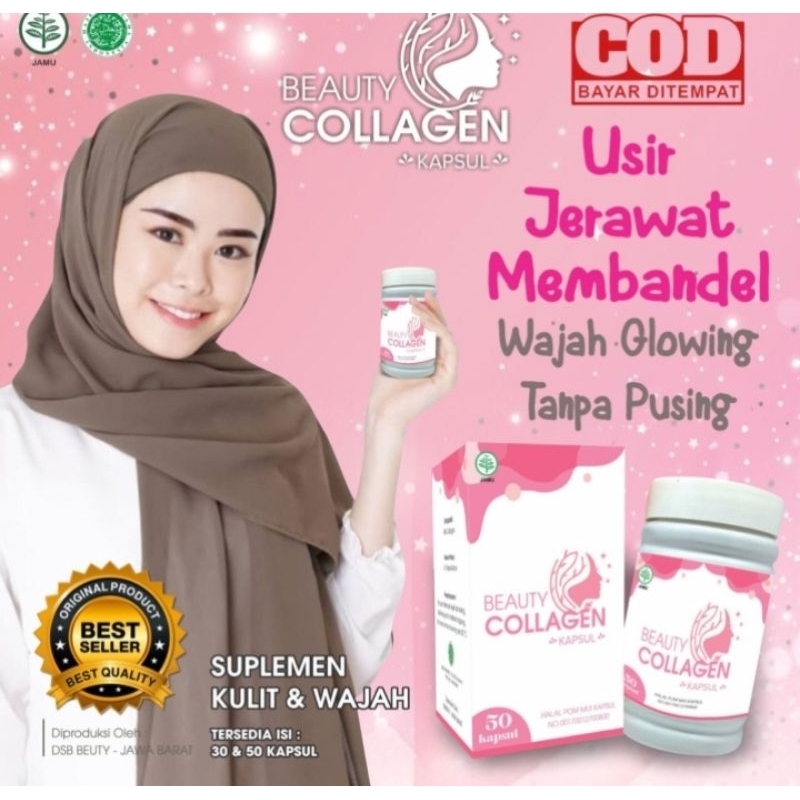 Jual COLLAGEN KAPSUL 50 BIJI ( MENUTRISI BADAN DARI DALAM) | Shopee ...
