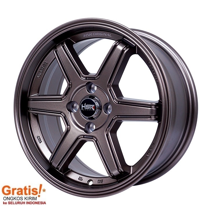 Jual VELG RACING HSR TIPE MINAS HSR R16X7 H4X100 ET42 SMBRZ | Shopee ...