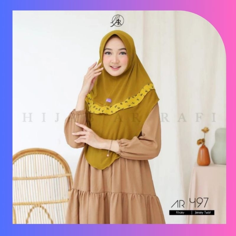 Jual HIJAB AR RAFI | AR 497 HIJAB INSTAN TERBARU | Shopee Indonesia