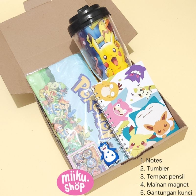 Jual HAMPERS GIFT BOX POKEMON PIKACHU | Shopee Indonesia
