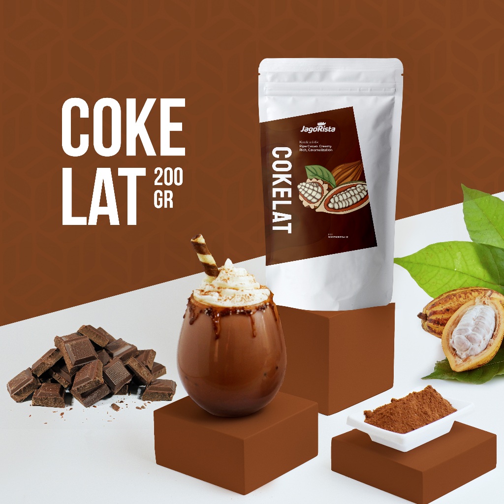Jual 200gr Jagorista Coklat / Bubuk Minuman Coklat / Powder Cokelat ...