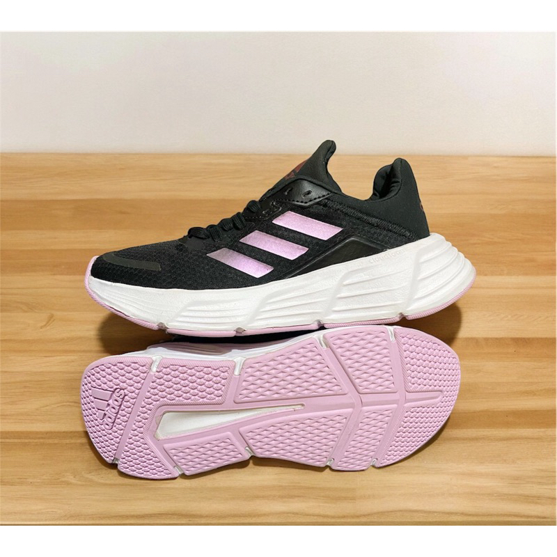 Jual Sepatu Adidas Running Galaxy 6 Dur Black Purple | Shopee Indonesia