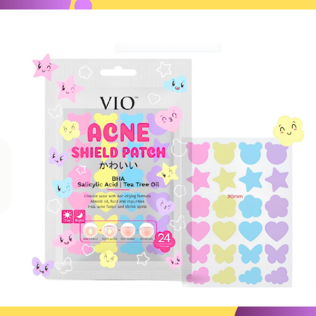 Jual Vio Acne Shield Patch - 24 Patch/Sticker Jerawat | Shopee Indonesia