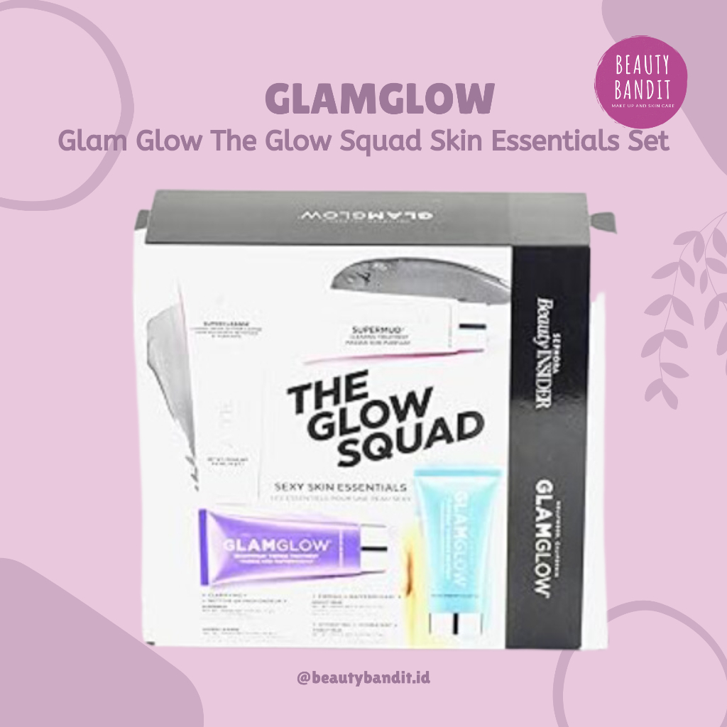 Jual Glam Glow The Glow Squad Skin Essentials Set | Shopee Indonesia