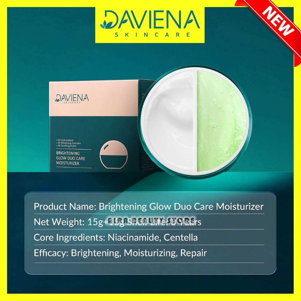 Jual DAVIENA SKINCARE PELEMBAB WAJAH MOISTURIZER DAVIENA BRIGHTENING ...