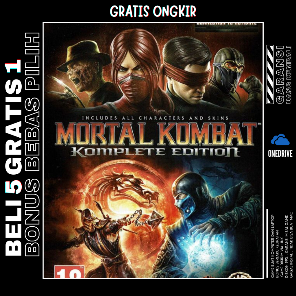 Jual MORTAL KOMBAT KOMPLETE EDITION - GAME PC - GAME LAPTOP - LINK DOWNLOAD | Shopee Indonesia