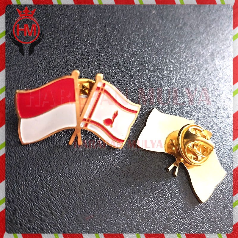 Jual Lencana Pin Bendera Indonesia dan Gerakan Pramuka Pin Bendera ...