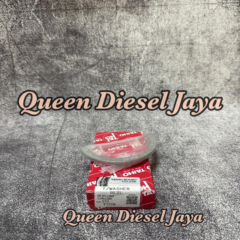 Jual Thrust Washer / Metal Bulan Isuzu Panther 2.3cc C223 STD (Taiho Japan) | Shopee Indonesia