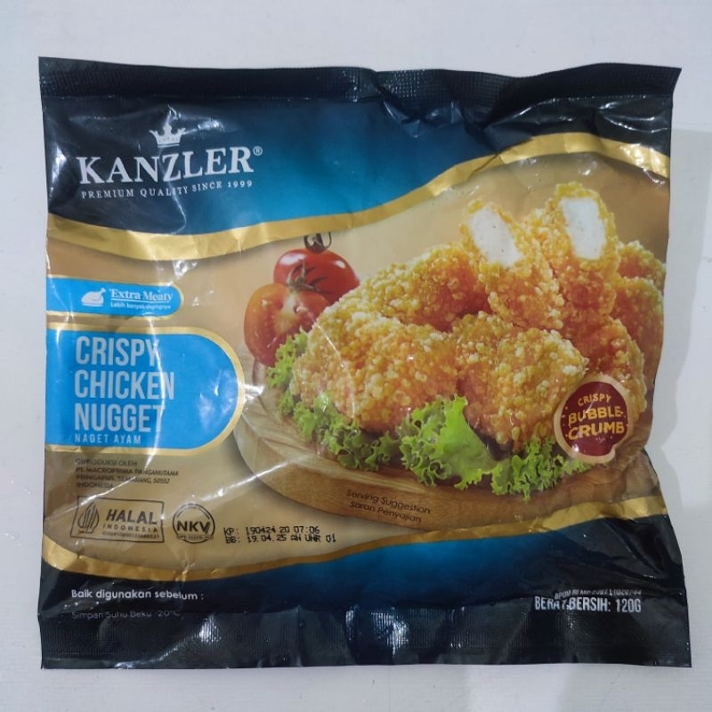 Jual Naget Kanzler Crispy Chicken Nugget 120gr | Shopee Indonesia