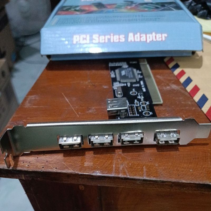 Jual PCI USB CARD 4 Port (PC) | Shopee Indonesia