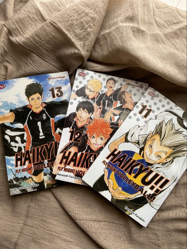 Jual HAIKYUU!! Vol 11, 12, 13 | Haruichi Furudate | Preloved | Shopee ...