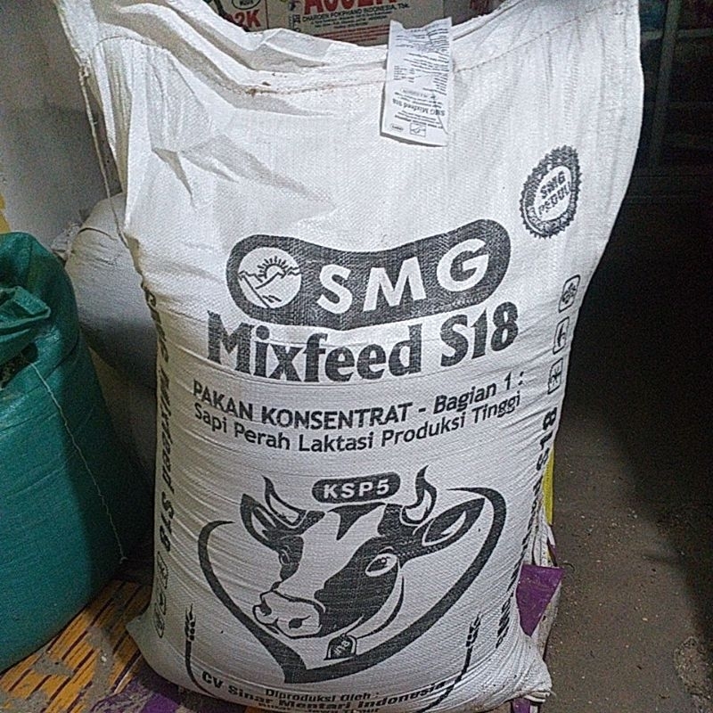 Jual SMG S18 MIXFEED PAKAN SAPI PERAH LAKTASI PRODUKSI TINGGI HARGA PER ...