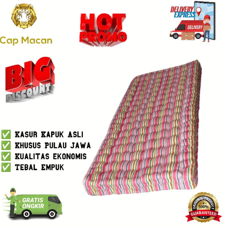 Jual Kasur Kapuk Cap Macan 100 x 200 FREE ONGKIR | Shopee Indonesia