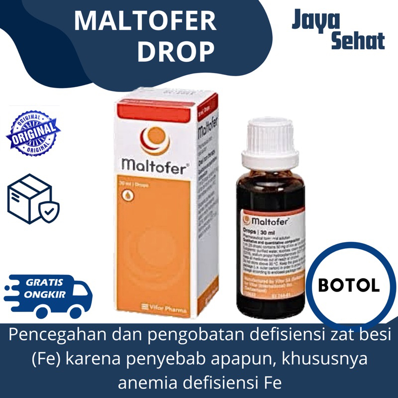 Jual Maltofer Drop / Maltofer Syrup / Maltofer Tablet | Shopee Indonesia