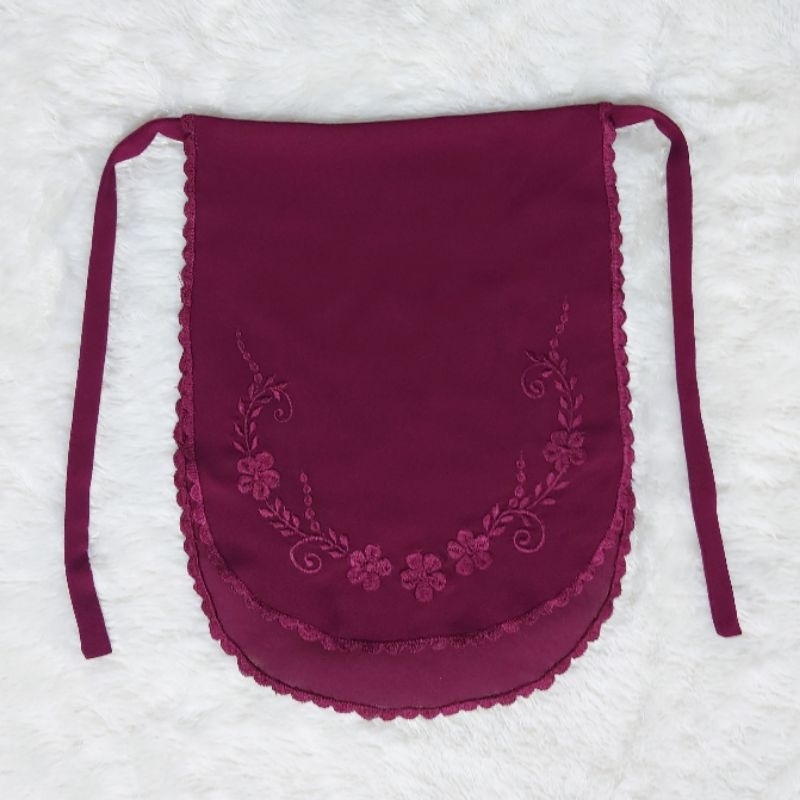 Jual Cadar bordir dua layer , Cadar tali kain ceruty babydoll | Shopee Indonesia