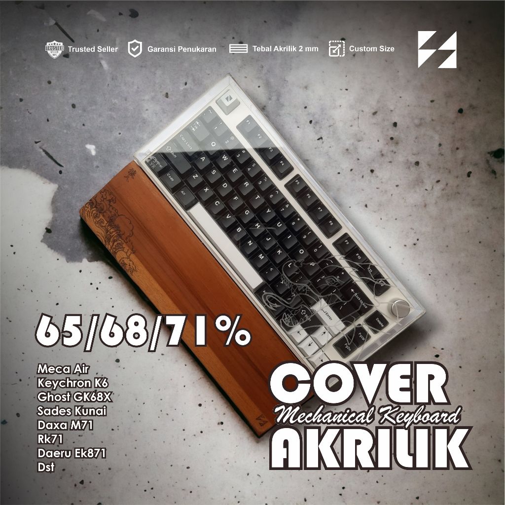 Jual Cover / Penutup / Pelindung Keyboard / Penutup Keycaps Mechanical ...