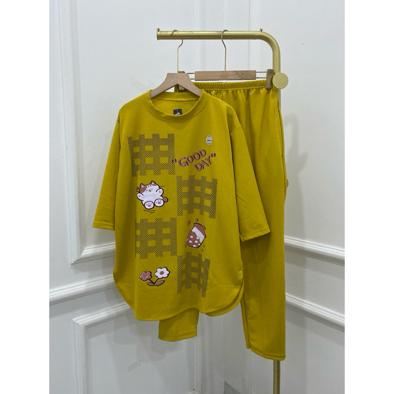 Jual STELAN KNIT SETCEL MURAH CARGO MOTIF JUMBO HALUS LEMBUT XXL KARET ...