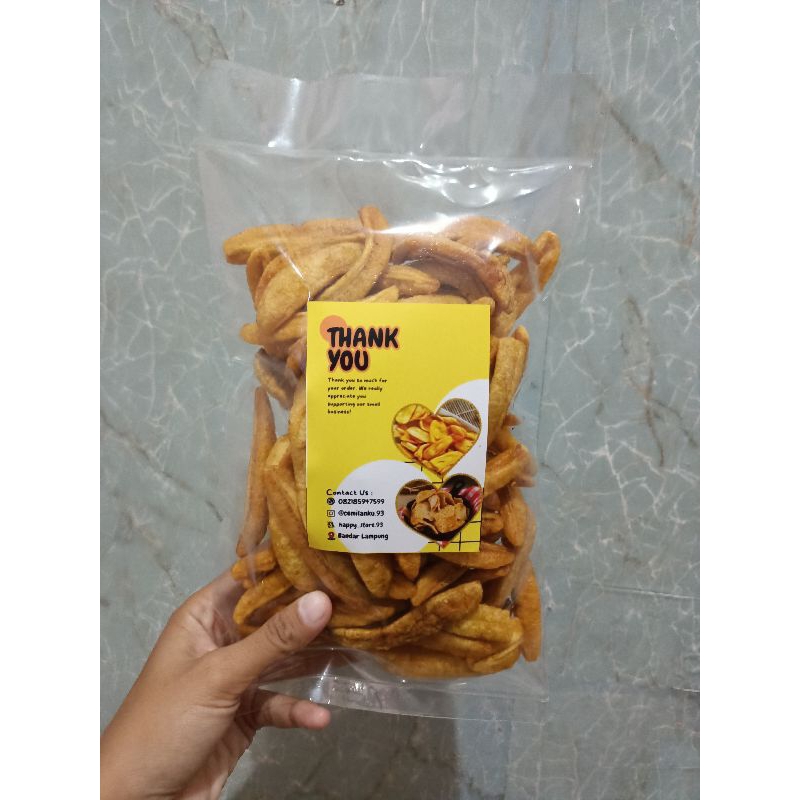 Jual Keripik Pisang Stik Asli Lampung 500gr | Shopee Indonesia
