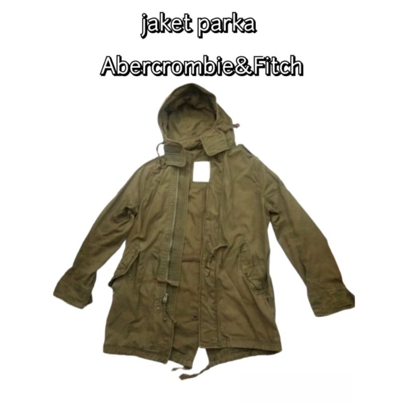 Jual JAKET PARKA ABERCROMBIE&FITCH MULUS | Shopee Indonesia