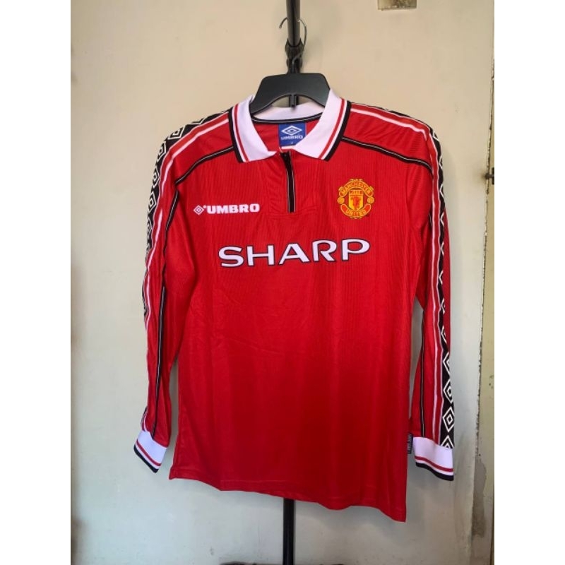 Jual Jersey MU retro 1998 | Shopee Indonesia