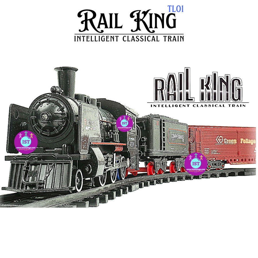 Jual IST Kereta Rail King Intelligent Classical Train No.TL-01 | Shopee ...