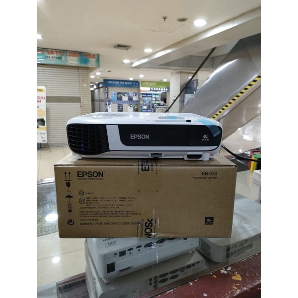 Jual PROYEKTOR EPSON EB-X51 EBX51 EB X51 PENGGANTI EB X450 XGA 3800 Lumens epson eb-x51 ebx51 ...