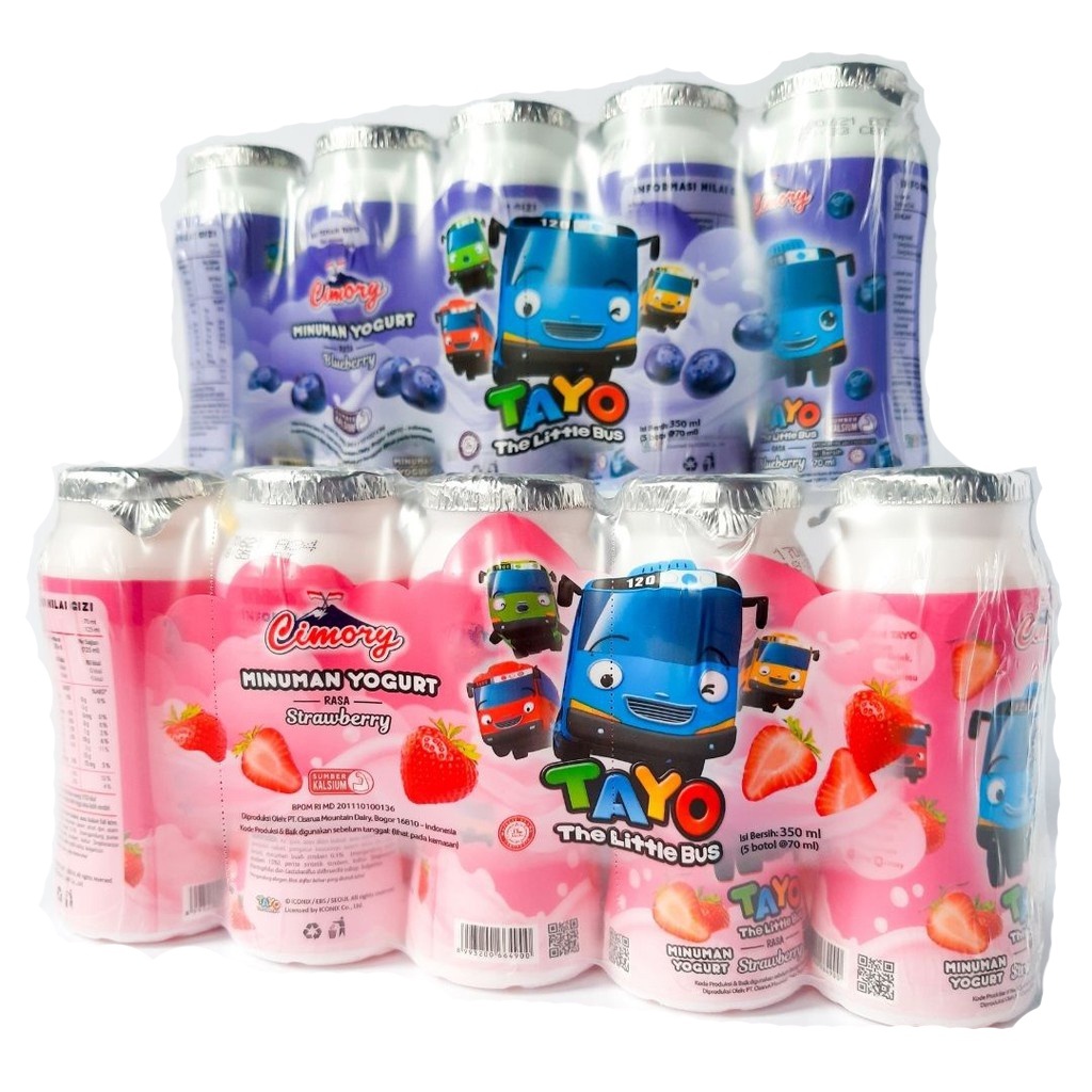 Jual CIMORY YOLITE KIDS TAYO 65 ML STRAWBERRY BLUEBERRY | Shopee Indonesia
