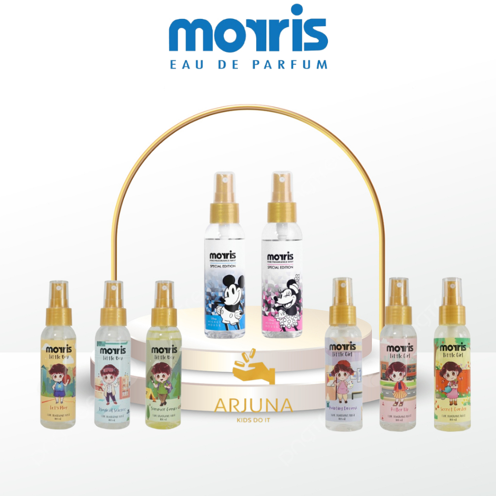 Jual ARJUNA Morris Cologne Kids Little Boy & Girls Body Mist Spray ...