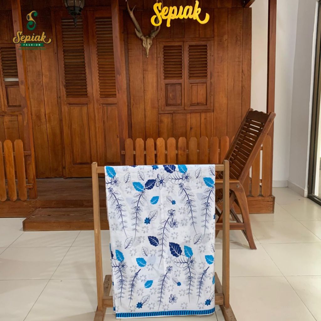Jual SEPIAK BELITONG KAIN BATIK CETAK DAUN SIMPOR OLEH OLEH BELITUNG ...